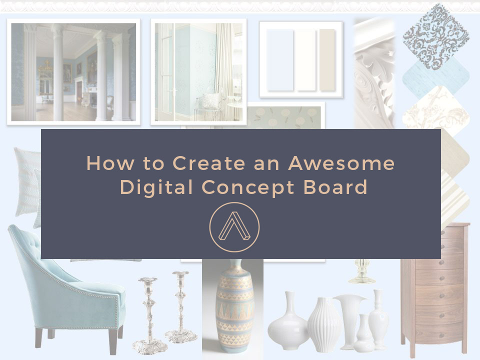 How to Create a Digital Concept Board | Anita Brown 3D Visualisation