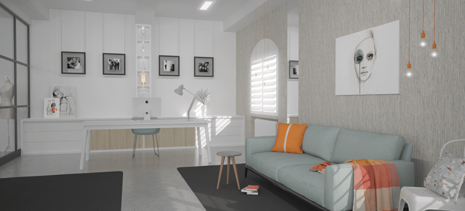 That Time I Redesigned Victoria Beckham’s Office | Anita Brown 3D ...